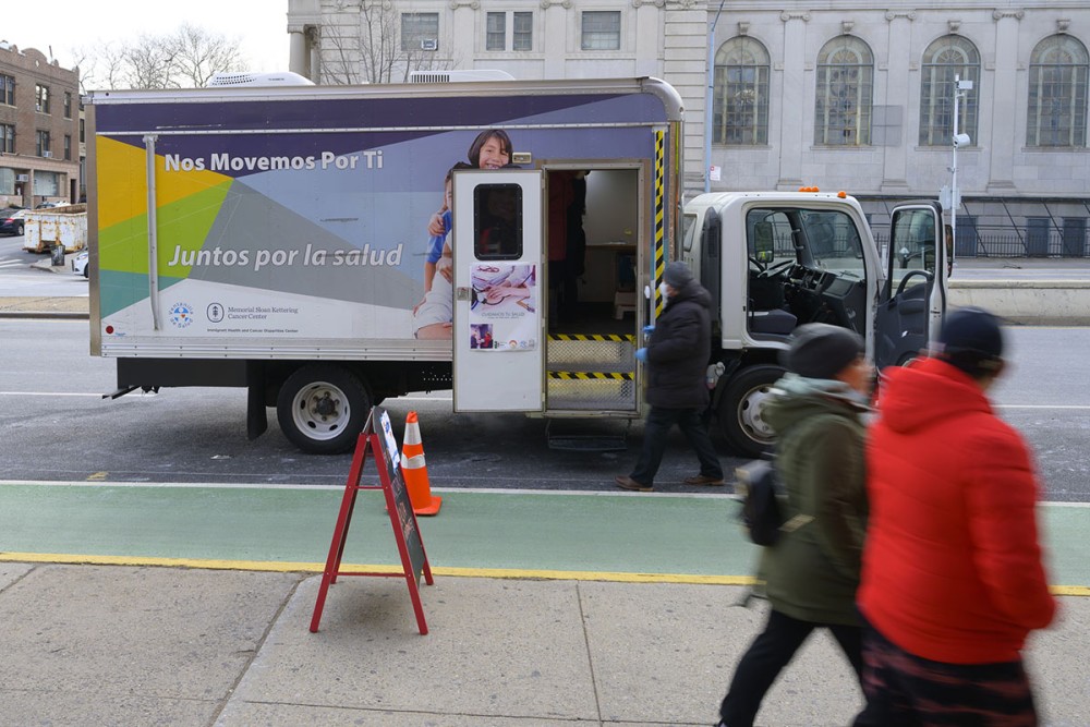MSK Mobile Health Unit in the Community | Memorial Sloan Kettering ...