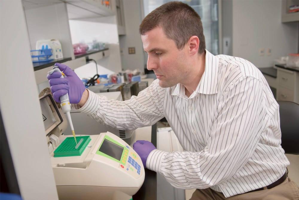 At Work: Cell Biologist Michael Overholtzer | Sloan Kettering Institute