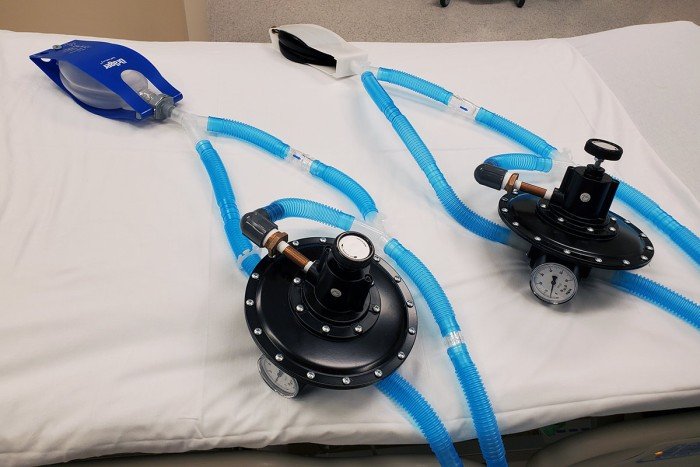 Novel Inspiratory Pressure Device to Double Mechanical Ventilator ...