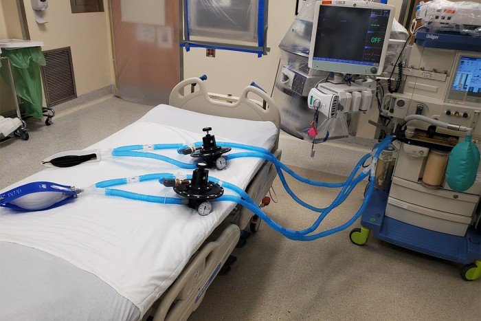 Novel Inspiratory Pressure Device to Double Mechanical Ventilator ...