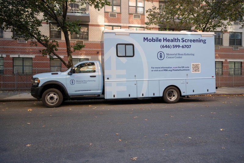 MSK Mobile Health Unit in the Community | Memorial Sloan Kettering ...
